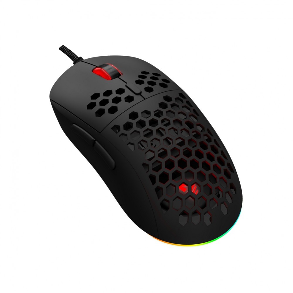 Mouse gaming profesional Savio HEX-R, 12000 DPI, Senzor Pixart ...